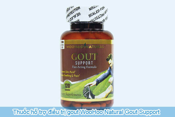 thuoc tri gout WooHoo Nature Gout Support - Dân Khang Pharma